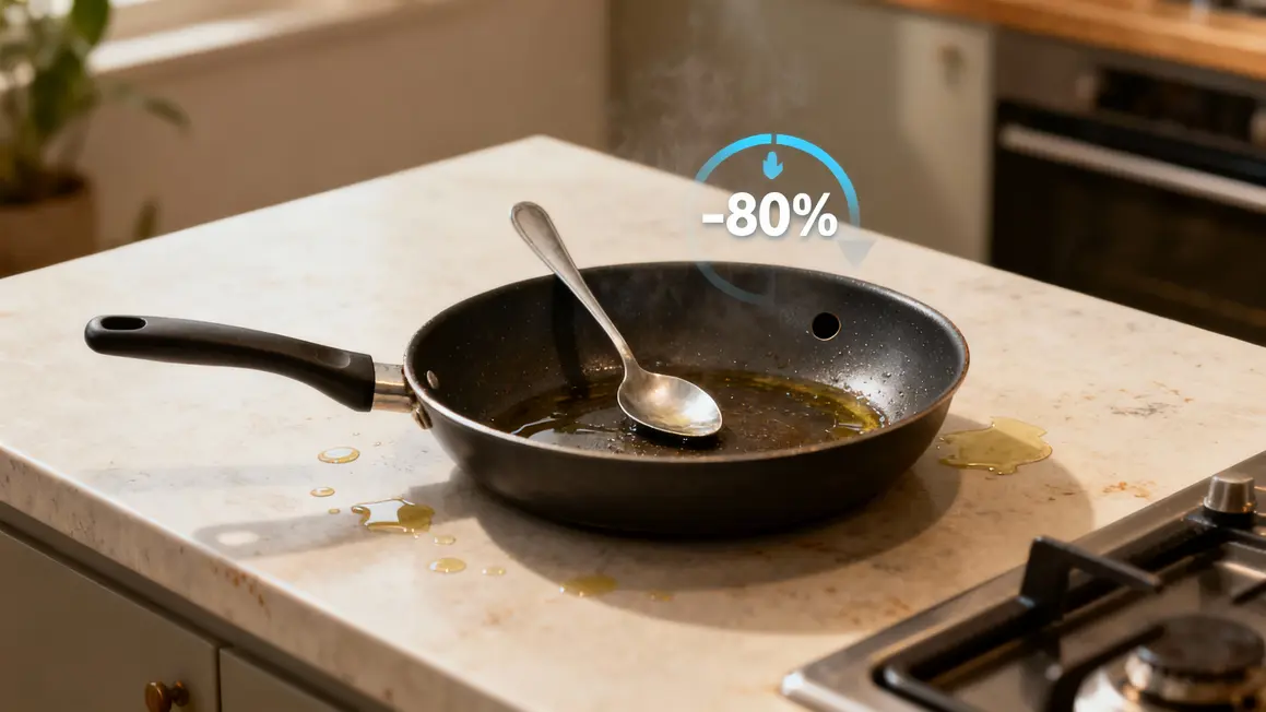 Le trou du manche de la poêle pour la cuillère, vrai astuce ou légende ...